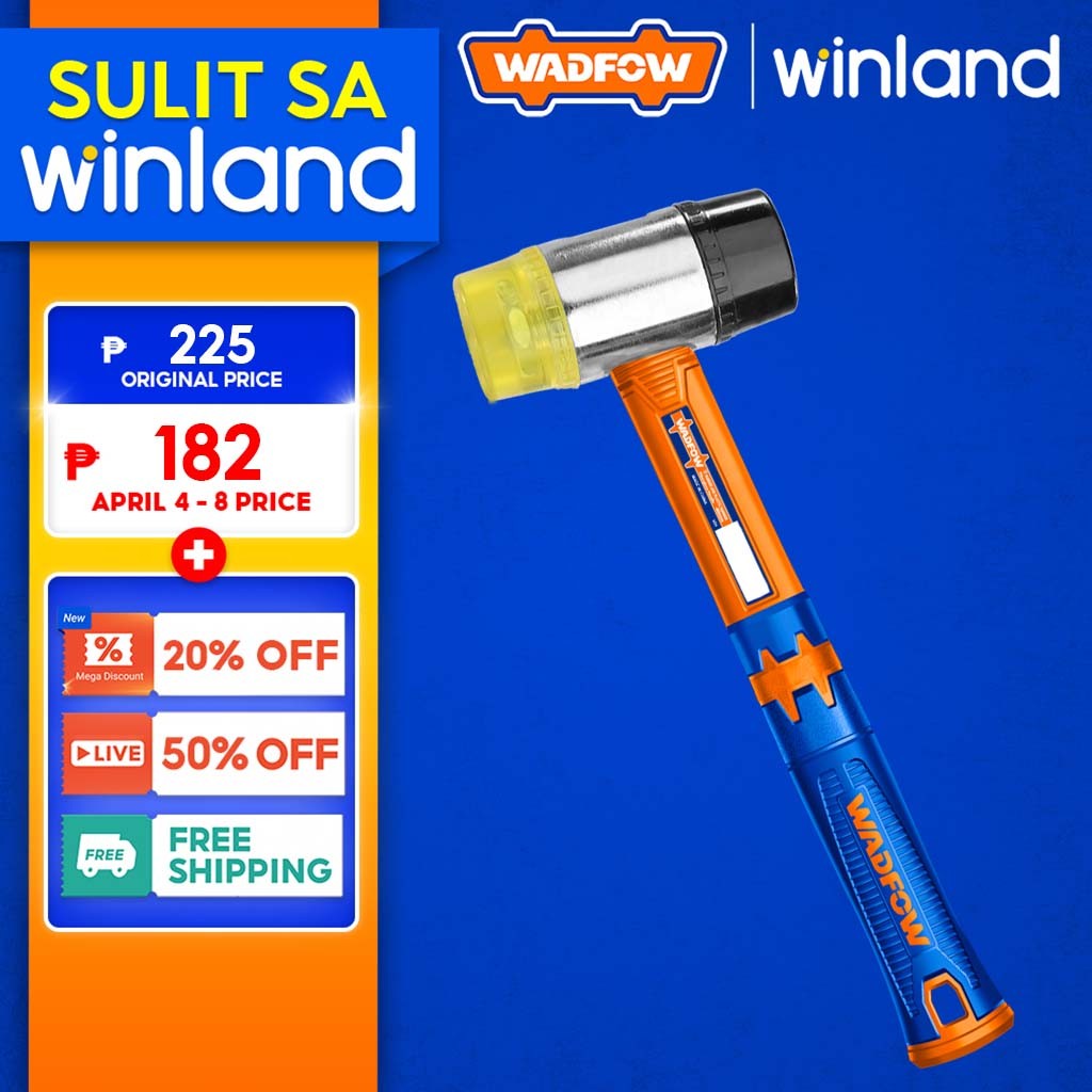 Wadfow by Winland Rubber & Plastic Hammer Maso Martilyo Heavy Duty ...