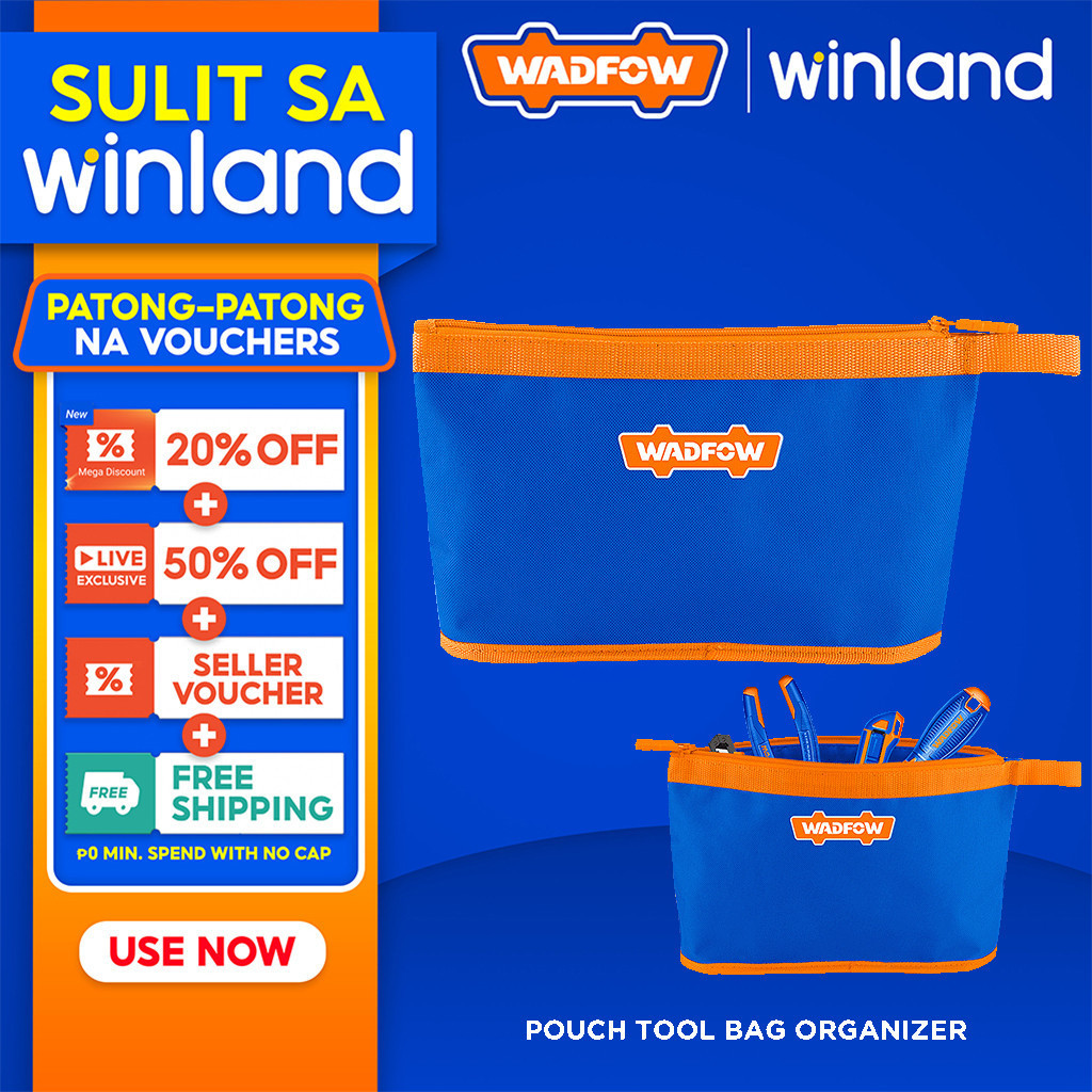 Wadfow by Winland 300 x 190 x 90mm 600D polyester Pouch Tool Bag ...