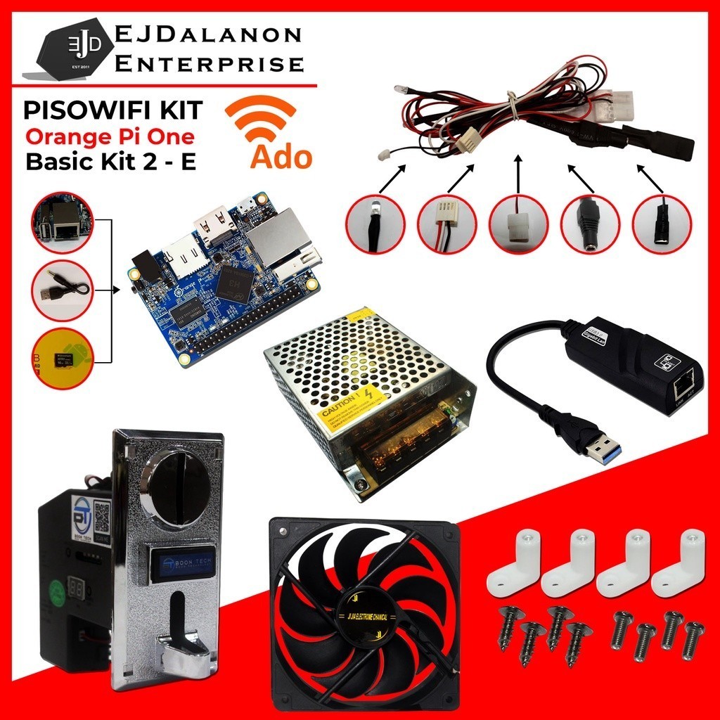 Neonds Piso Wi-Fi Kit Orange Pi One Ado Lite System with Lifetime ...