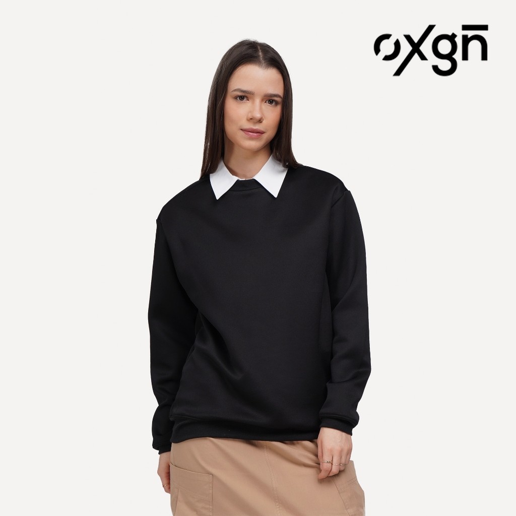 OXGN Generations Cozy Pullover For Women (Black) | Shopee Philippines