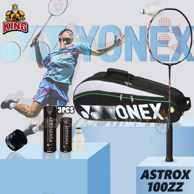 【Buy One Get Four】ASTROX-100ZZ Badminton Racket Full Carbon Single 4UG5 ...
