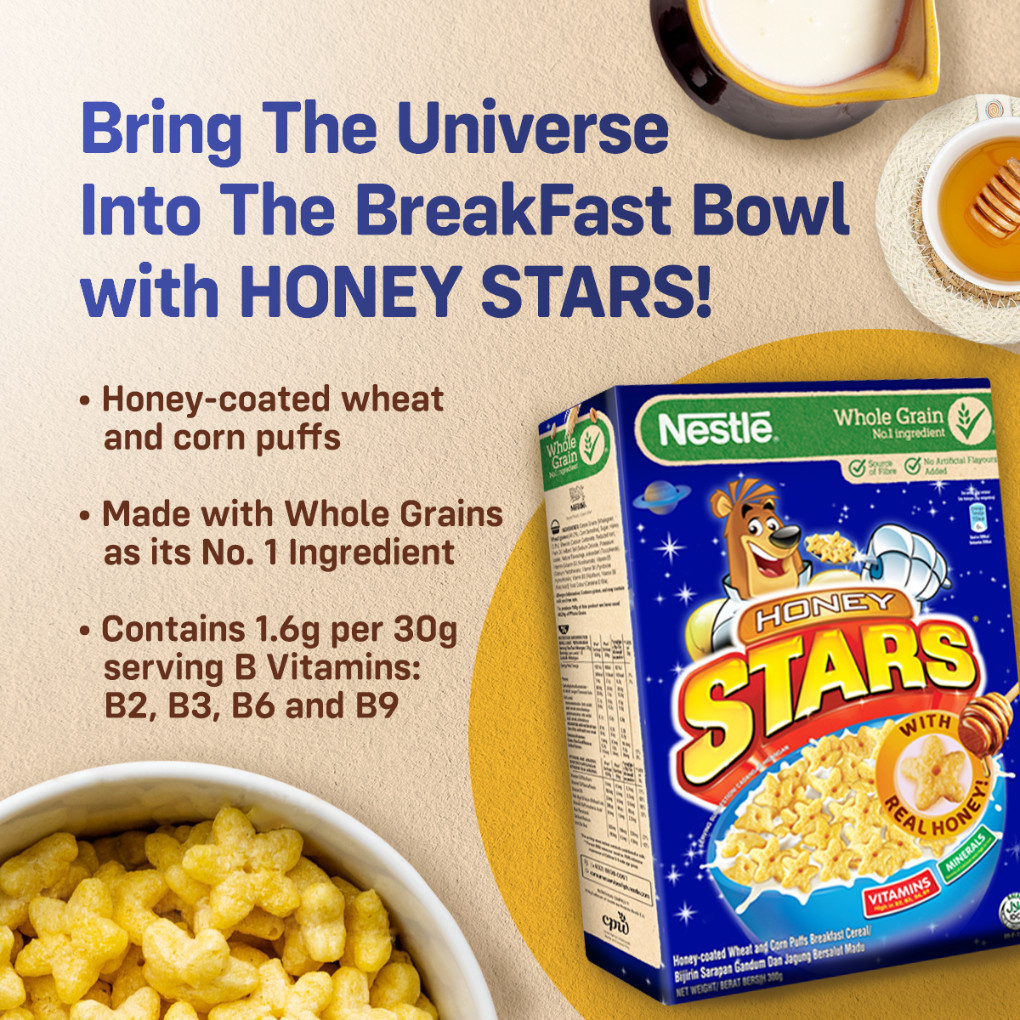 Honey Stars Breakfast Cereal 450g | Shopee Philippines