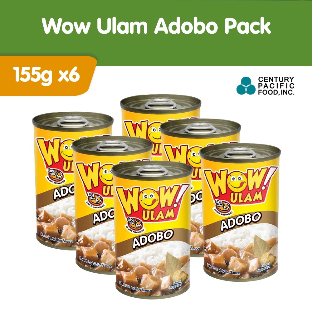 Wow Ulam Adobo 155g (Pack of 6pcs) | Shopee Philippines