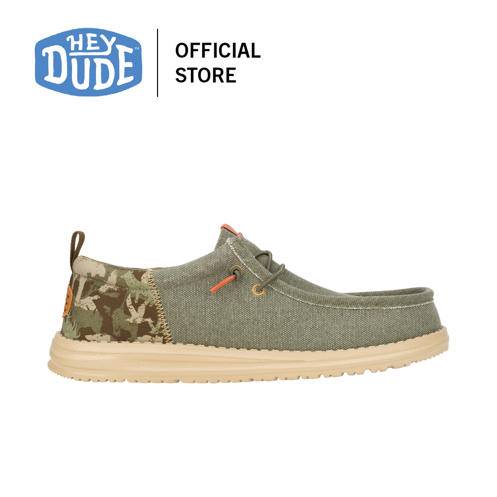 Heydude Men's Wally Funk Hunt Camo in Olive | Shopee Philippines