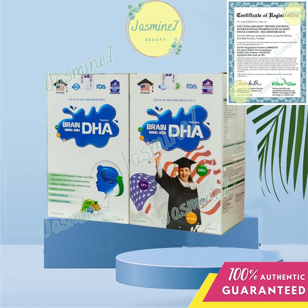 DHA Brain Kid Supplements Milk Support Brain Development Memory Brain ...