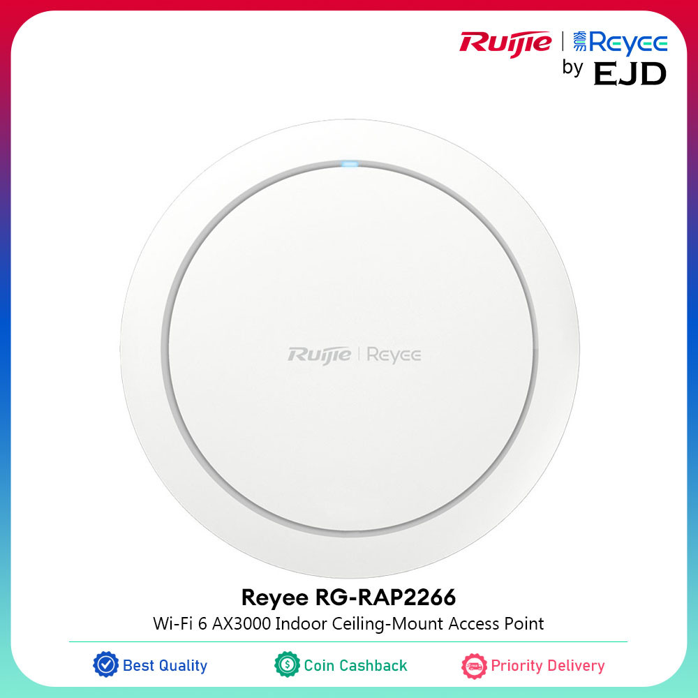 Reyee RG-RAP2266 Wi-Fi 6 AX3000 Indoor Ceiling-Mount Access Point ...
