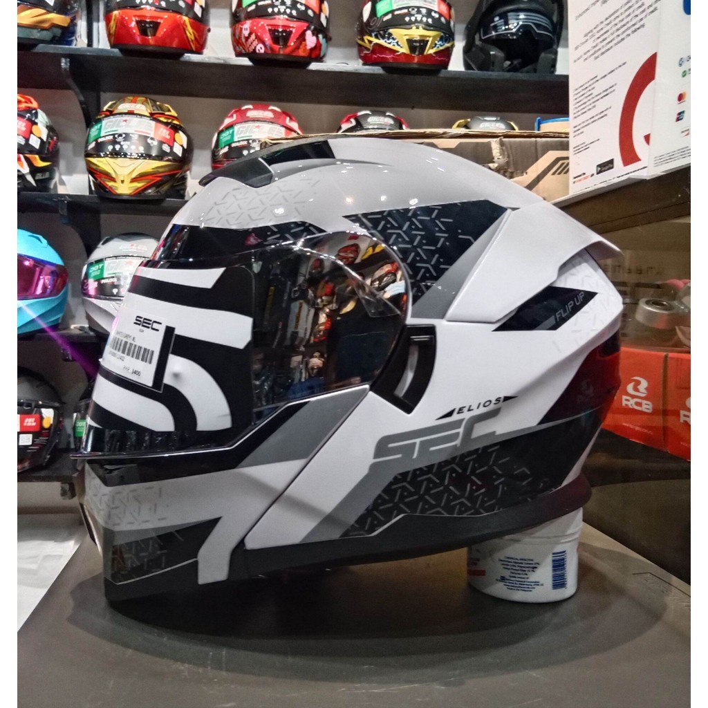 Sec Pilot Elios Modular Dual Visor with Irridium Lens | Shopee Philippines