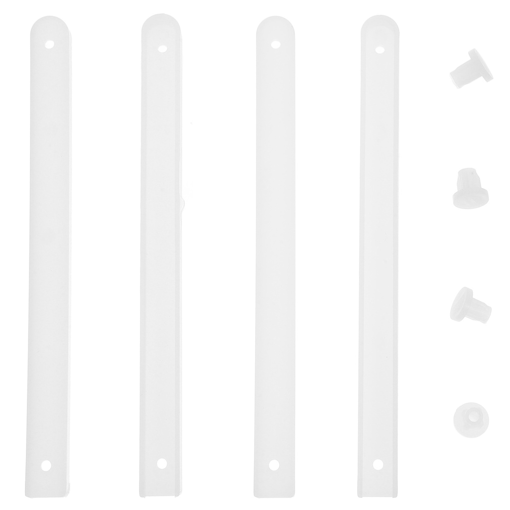 2 Sets Drawer Slides Cabinets Track Rails Guide Slider Heavy Duty ...