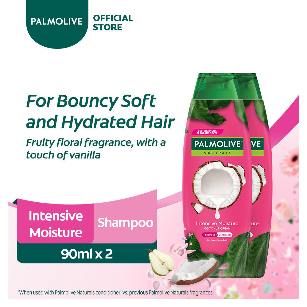 Palmolive Naturals Intensive Moisture Shampoo - with Coconut Cream, for ...