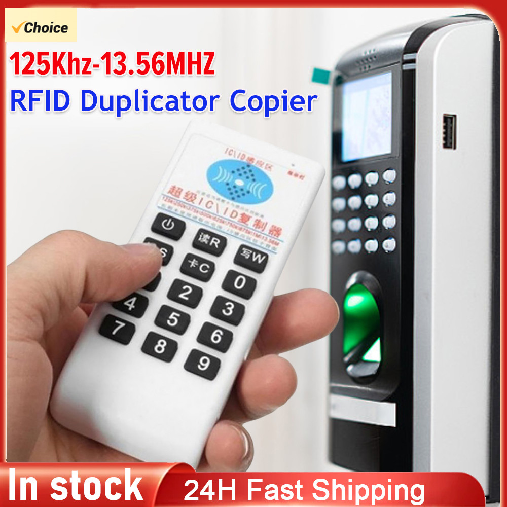 RFID NFC IC Card Reader & Writer 125Khz-13.56MHZ Access Tag Duplicator ...