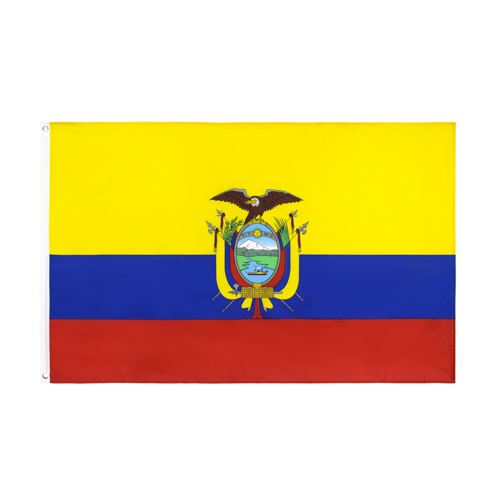 johnin 90x150cm ECU EC Ecuador Flag | Shopee Philippines