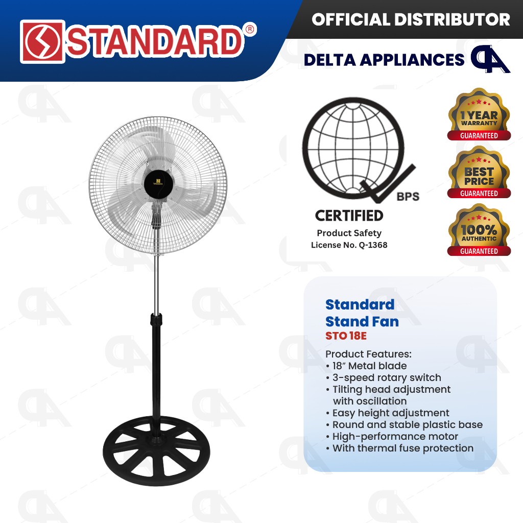 Standard Stand Fan Original Standard Industrial Fan metal Blade STO 16 ...