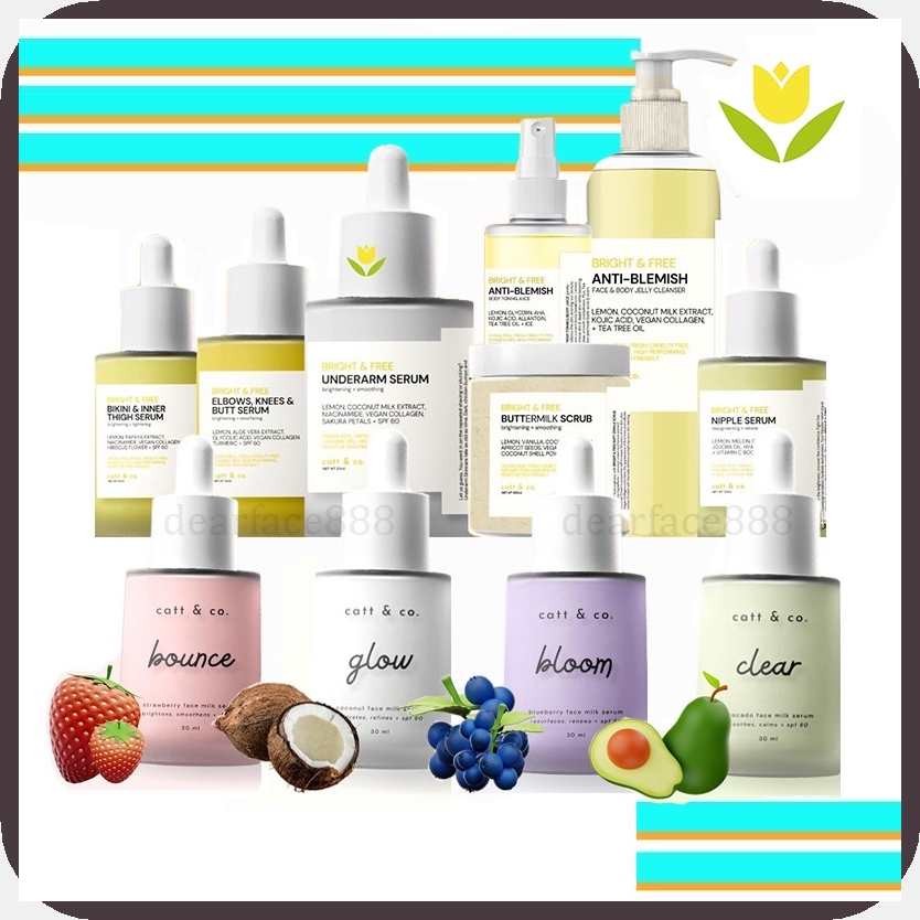 CATT{qT Co!F`Milk`a;Series-`I&L`Buttermilk&Scrub,`F&Bikini serum, UA ...