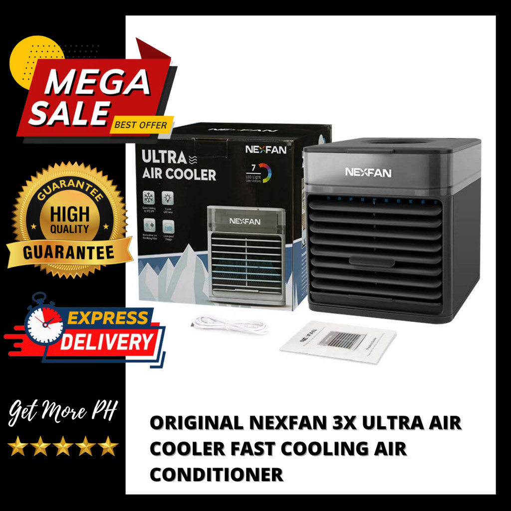ORIGINAL NEXFAN 3X ULTRA AIR COOLER FAST COOLING AIR CONDITIONER ...