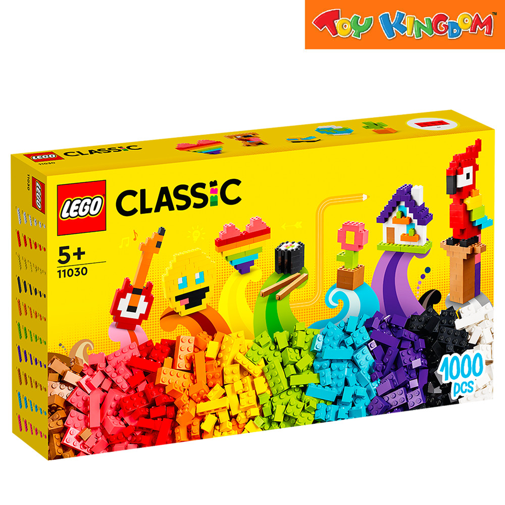 Lego 11030 Classic Lots of Bricks 1000 pcs Building Blocks | Shopee ...