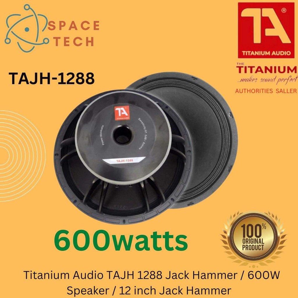 Titanium Audio TAJH 1588 Jack Hammer / 800W Speaker / 15 inch Jack Hammer Speaker | Shopee ...