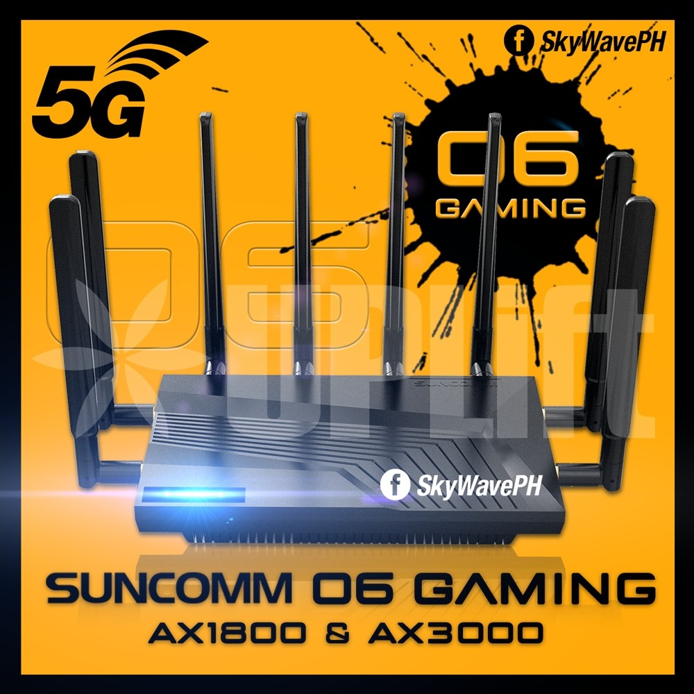 UPLift Suncomm SE06 Gaming / 01 Industrial 5G CPE Modem Wifi-6 Qualcomm ...