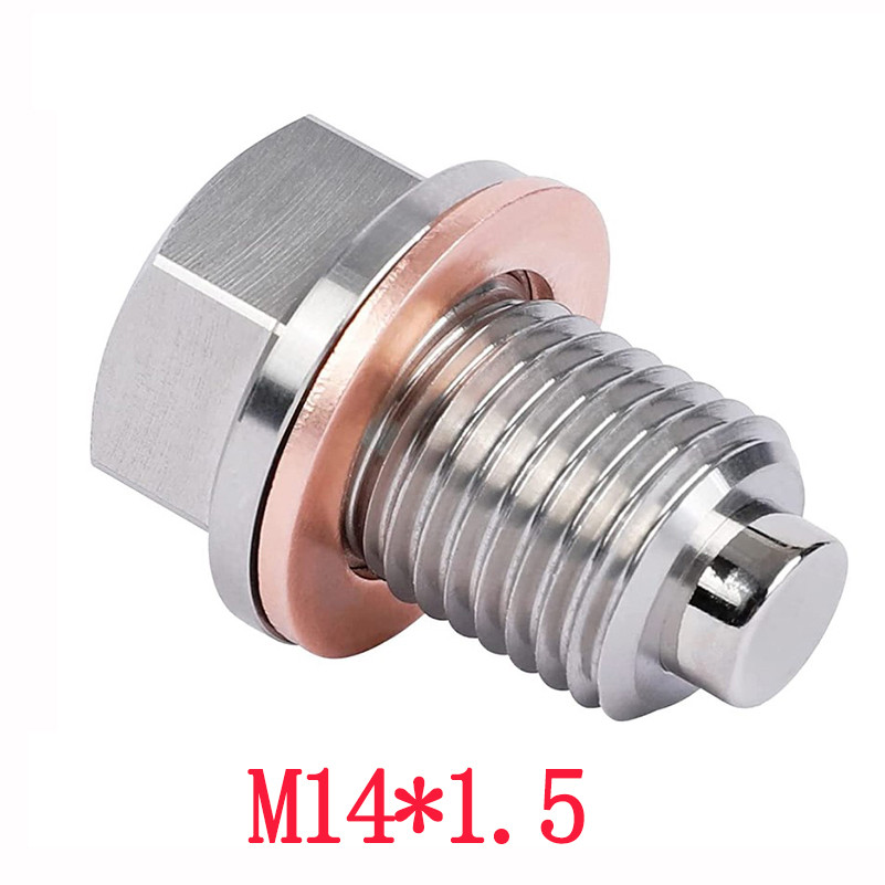 웃M14 x 1.5 M12 M16 M18 M20 M24 Magnetic stainless steel Oil Drain Plug ...