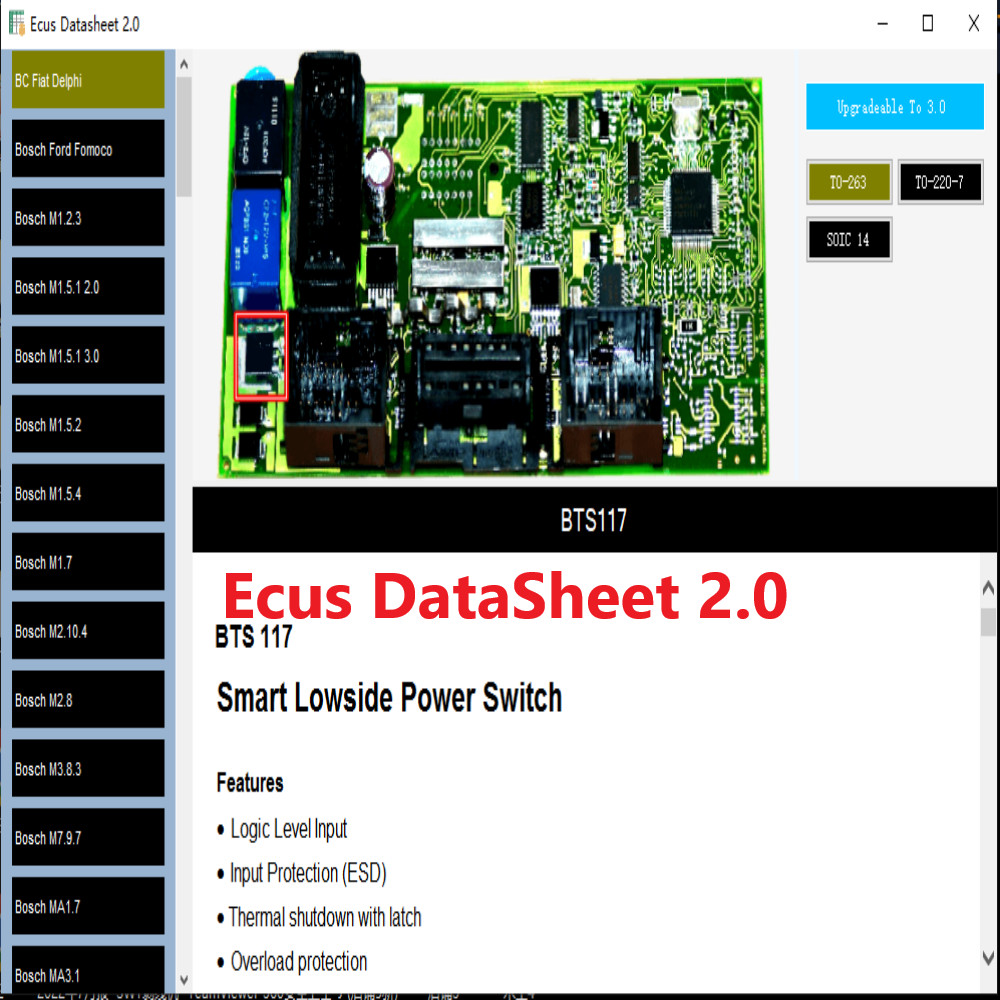 ⚡Ecus DataSheet 2.0 PCB Schematics with Electronic Components of Car ...