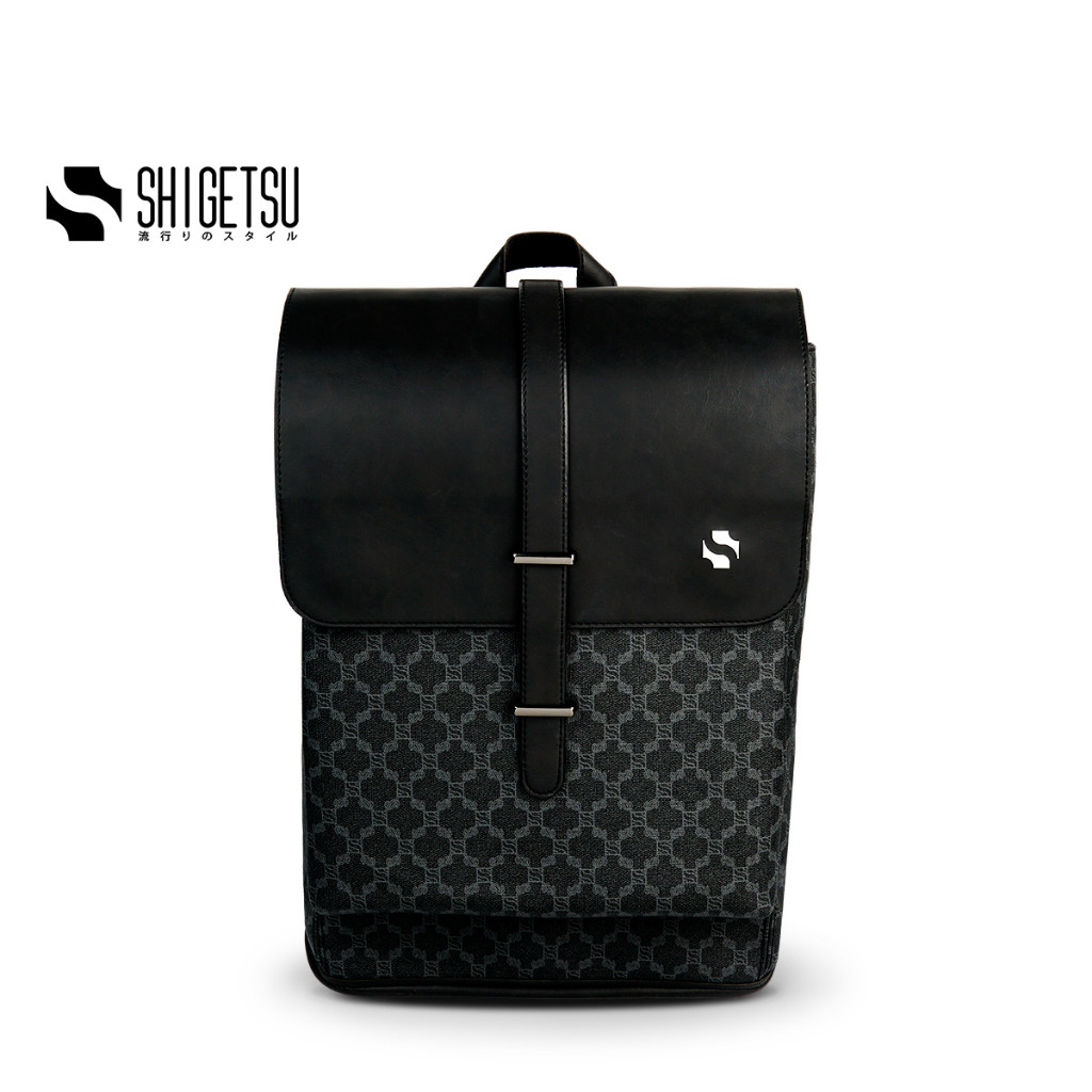 Shigetsu Leather Backpack Collection for Men Bag for School | Shopee ...