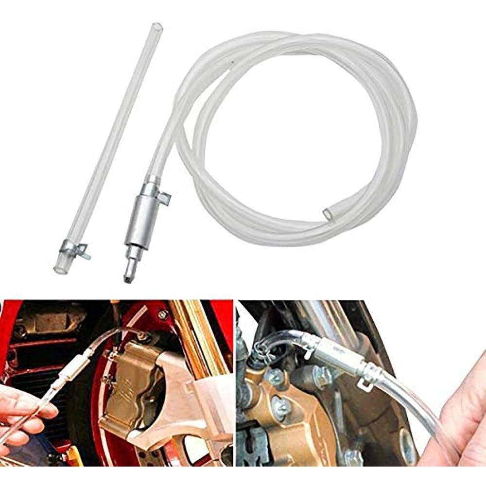 ️Car Clutch Brake Bleeder Hose Hydraulic Oil Change Pump Tool One Way ...