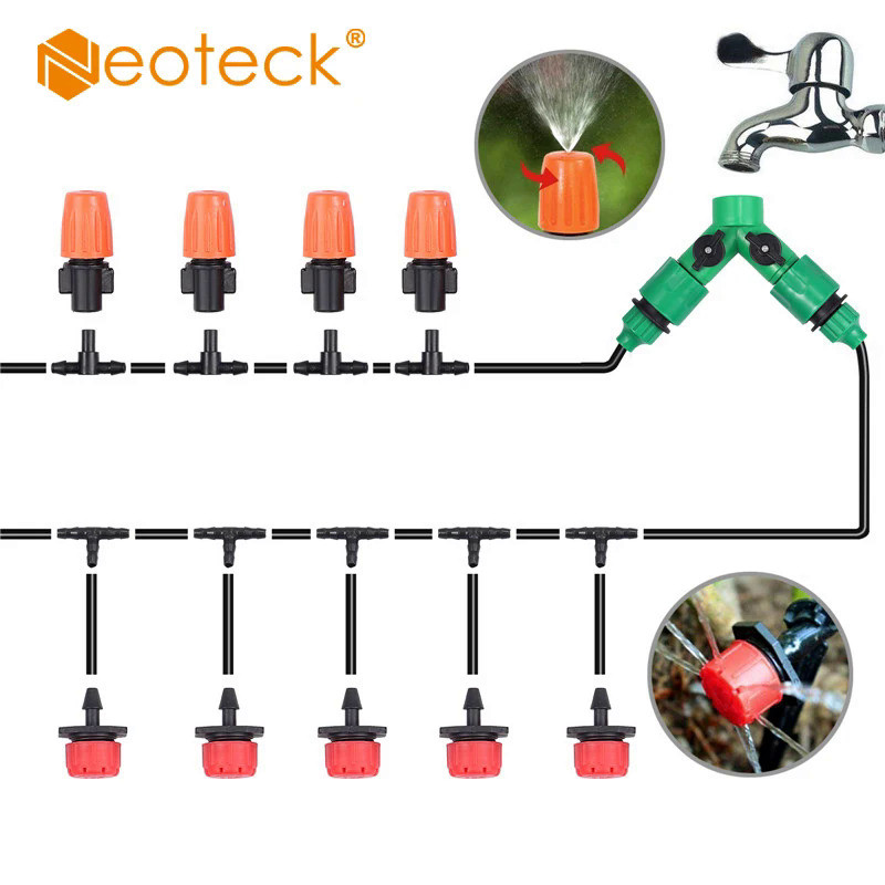 Neoteck 40M automatic watering syst for greenhouses garden system drip ...