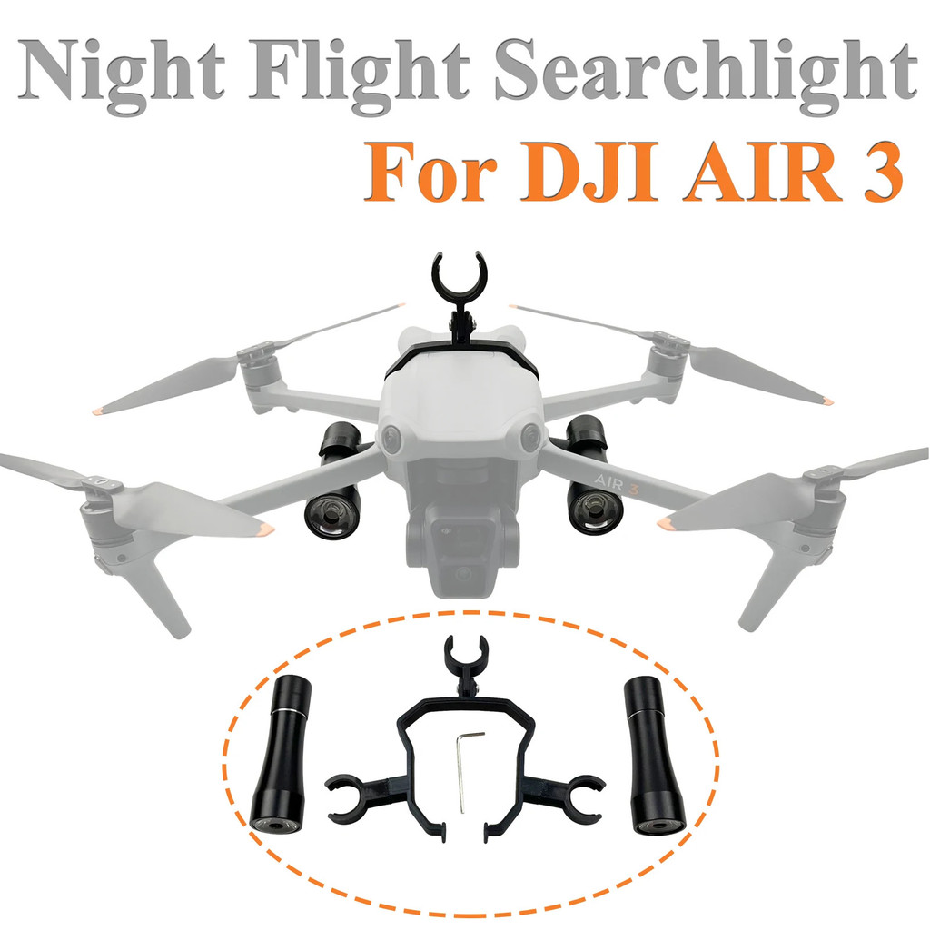 Night Searchlight Light For DJI AIR 3 LED Navigation Light Bracket ...