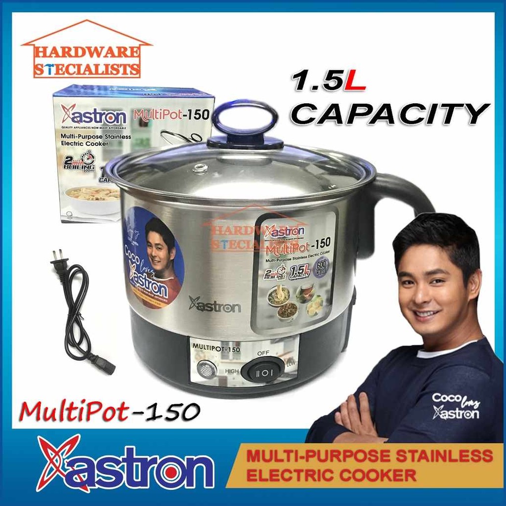 Astron|wx)Multi-Purpose>za@Stainless`jj;Electric&Cooker&Multipot-150 ...