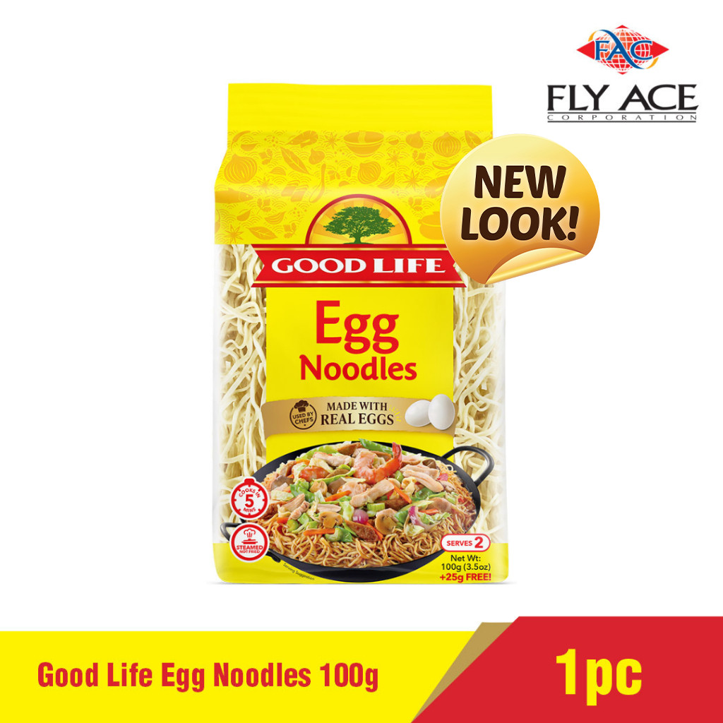 Good Life Egg Noodles 100g | Shopee Philippines