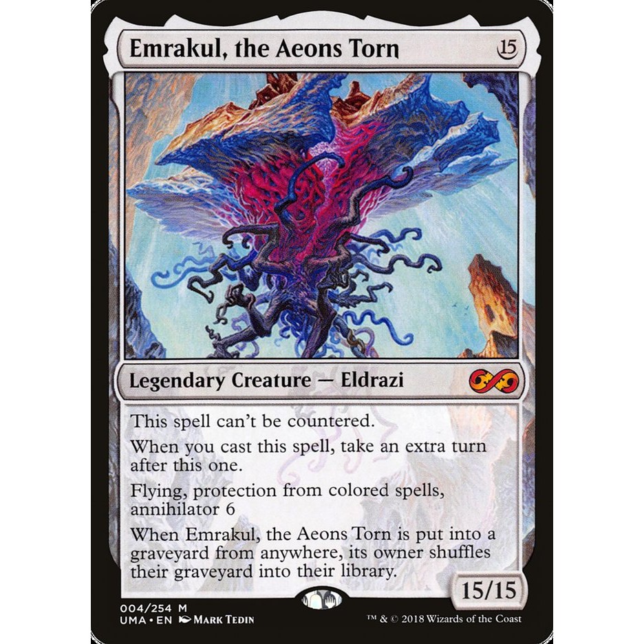 MTG Proxy Card - Emrakul, the Aeons Torn | Ultimate Masters (UMA ...