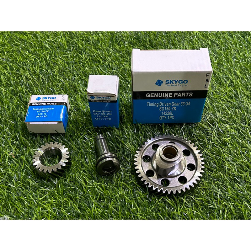SKYGO SG125 SG150 RACAL RUSI MOTORSTAR GEAR(14220L) TIMING GEAR (14221L ...
