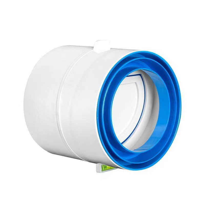 ☆Pipe Exhaust Fan Check Valve Round PVC Range Hoods Backdraft Damper ...