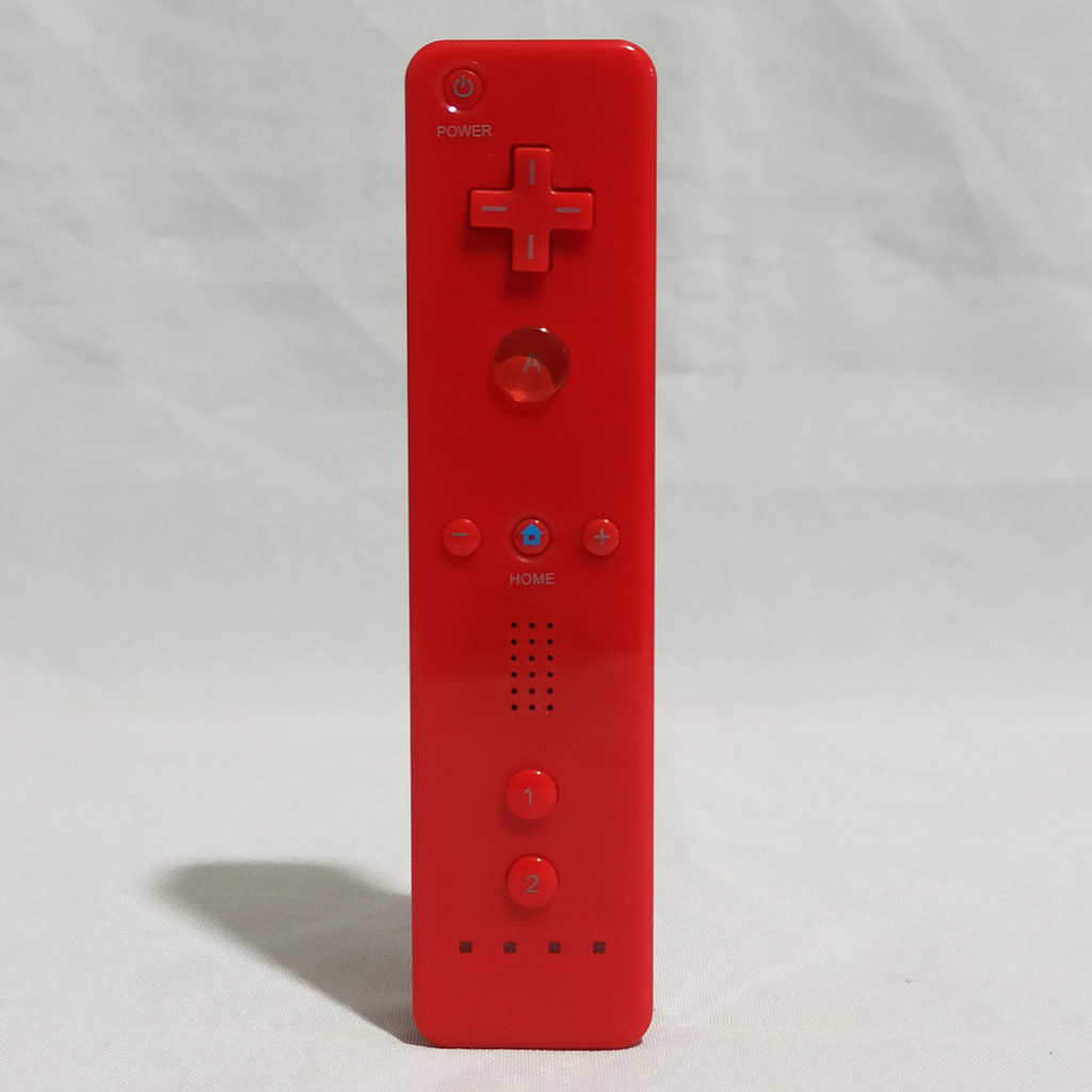Red (Bootleg) Bootleg (Class A) Controller For Nintendo Wii (Wiimote ...