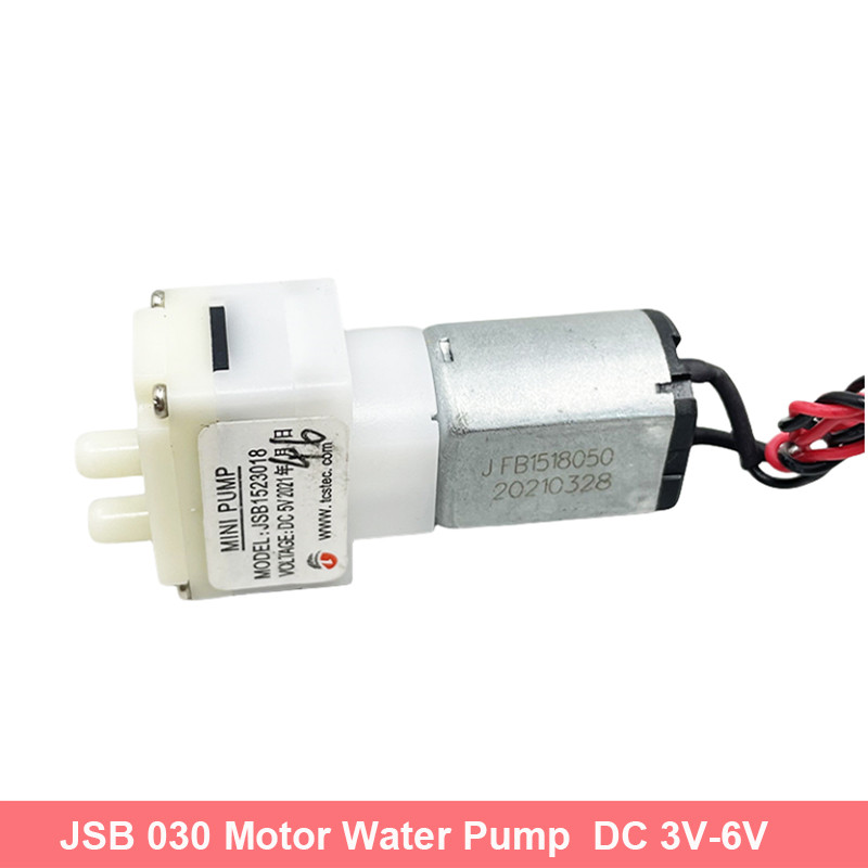 TCS JSB Micro 030 Motor Diaphragm Pump DC 3V-6V 5V Mini Water Pump Negative Pressure Vacuum Mut ...