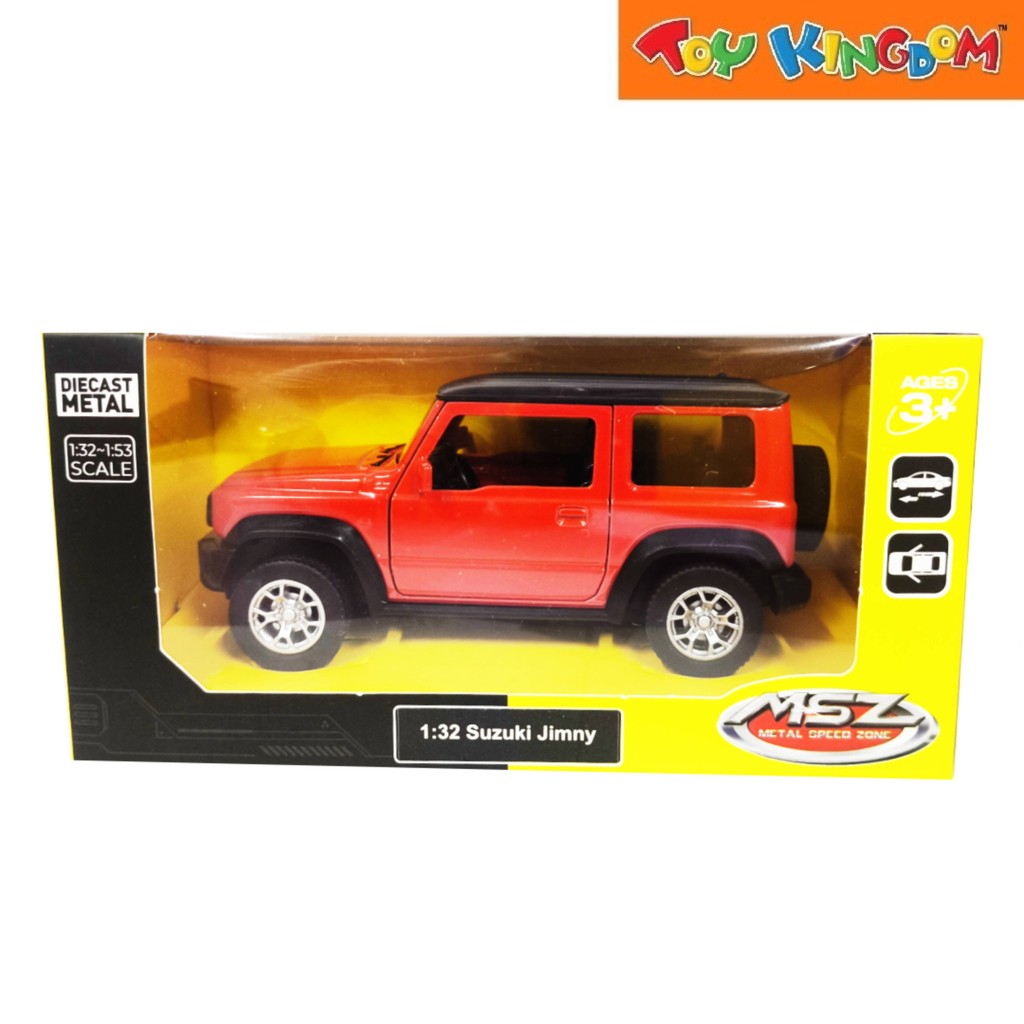 Metal Speed Zone 1:32 Suzuki Jimny Red Die-cast | Shopee Philippines