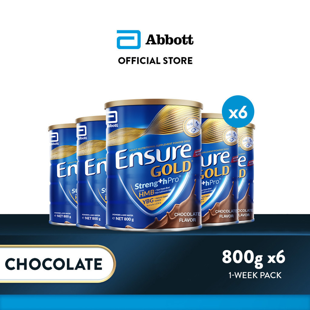 Ensure Gold with Streng+hPro Chocolate 800G For Adult Nutrition Bundle ...