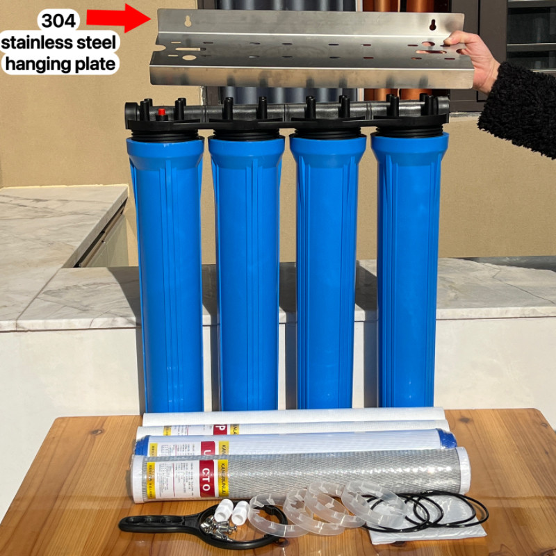 2/3/4 Stage 20 inch Deep Well Water Filter housing Complete Set with ...