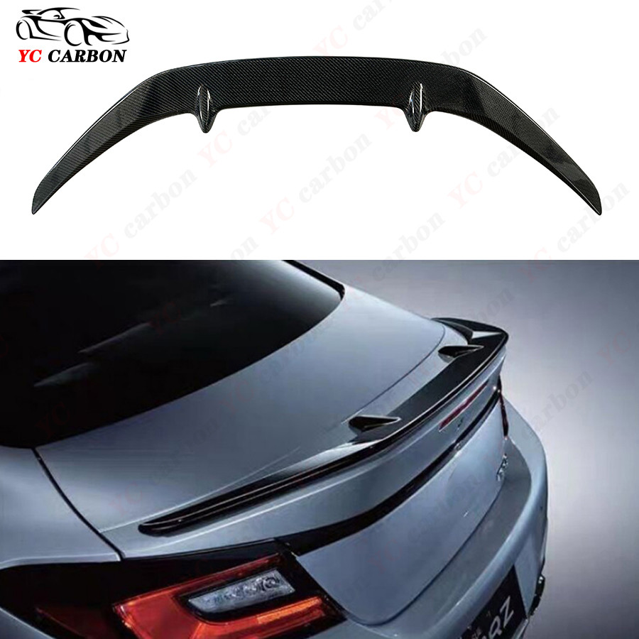 ☸For Toyota GR86 Subaru BRZ ZN8 ZC8 STI Style Carbon Fiber Tail fins ...