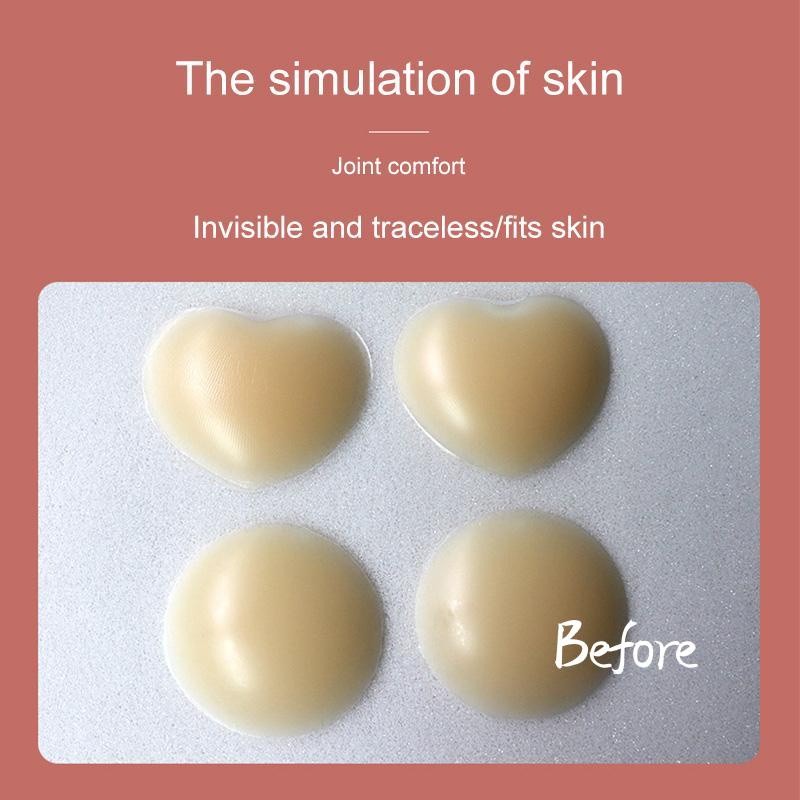 Ladies Anti-Dew Point Nipples Solid Silicone Nipple Stickers Anti-Bump ...