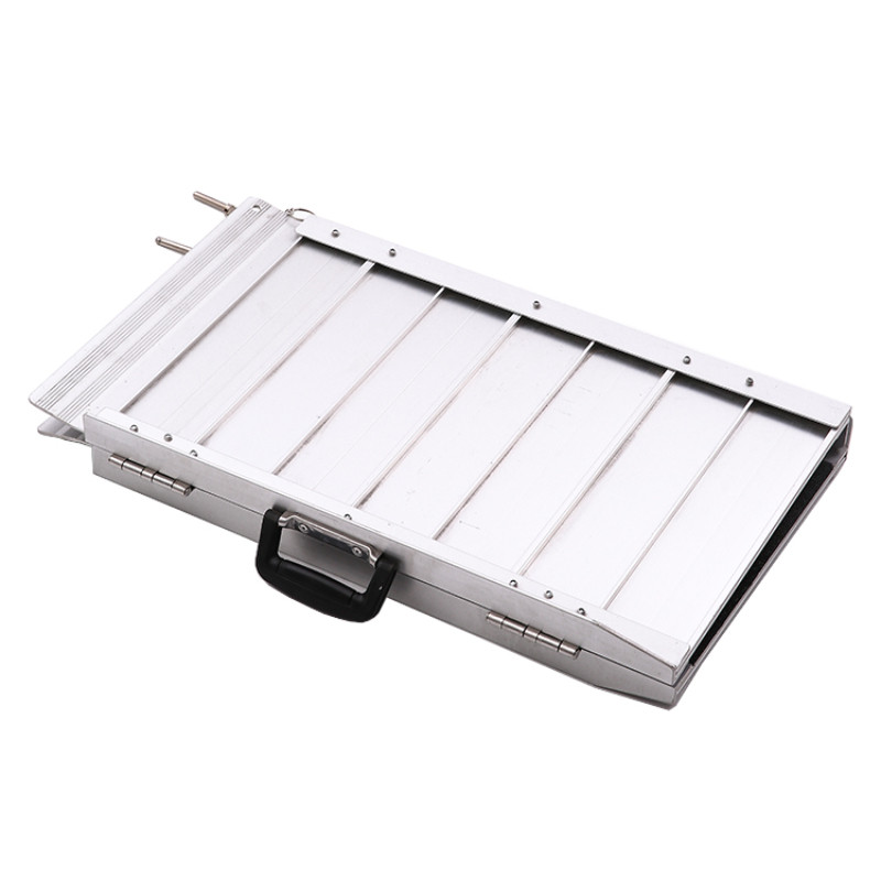 ♟Steps Ramp Plate Portable Mobile Wheelchair Ramp Up Stairs Flatbed ...