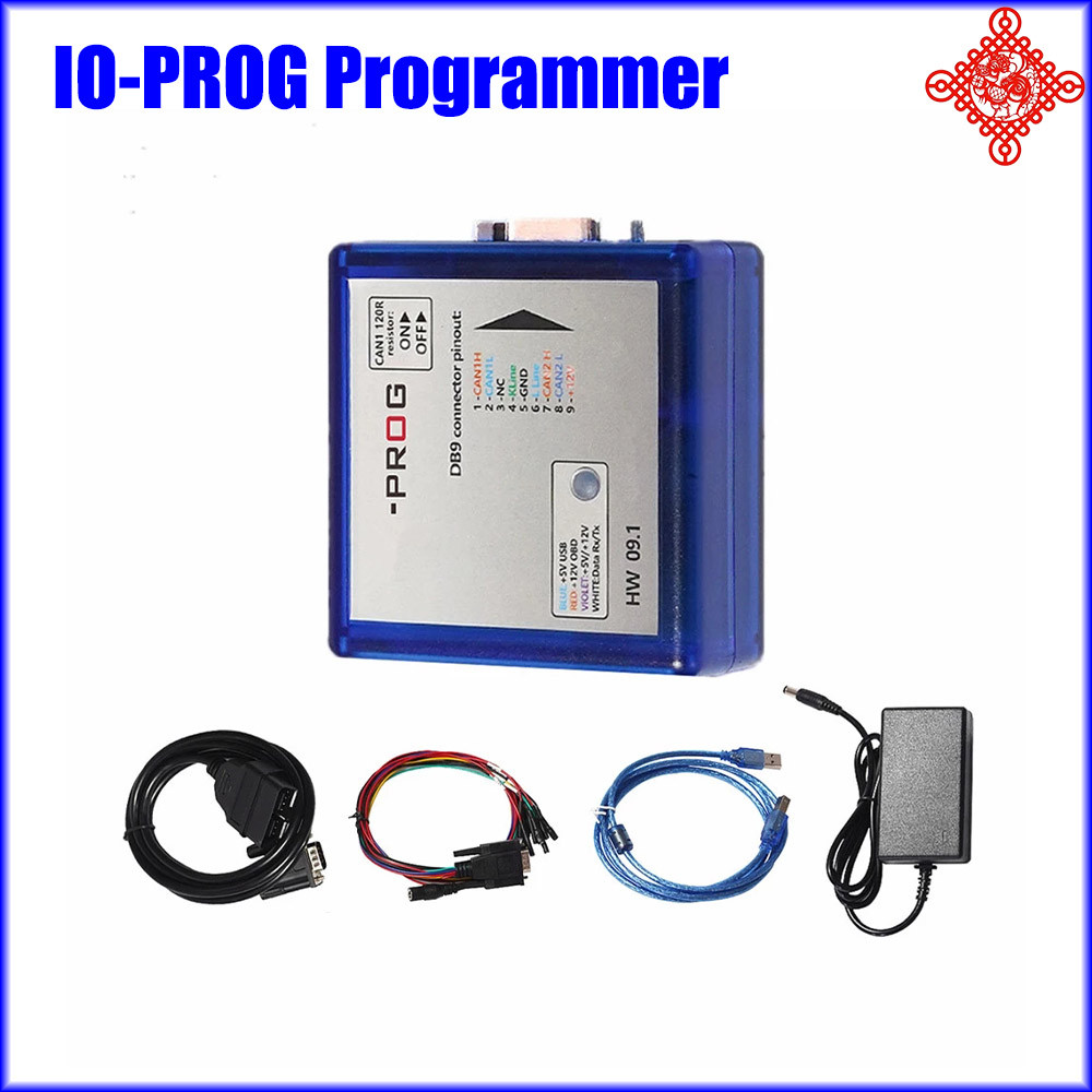 IO-PROG Programmer BD9 Connector Pinout I/O Terminal Automotive Diagnostic Tool For G-M Only HW ...