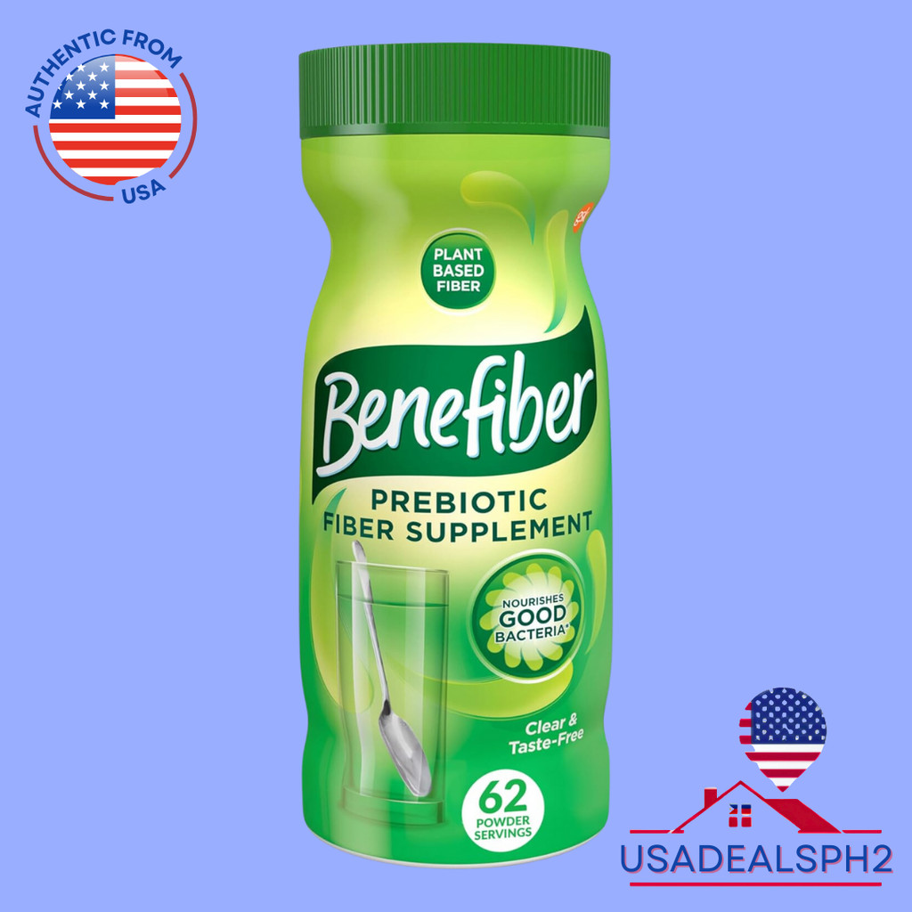 Benefiber Prebiotic Fiber Supplement 60 Powder Servings | Shopee ...