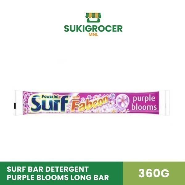 Surf Bar Detergent Purple Blooms Long Bar 360g | Shopee Philippines