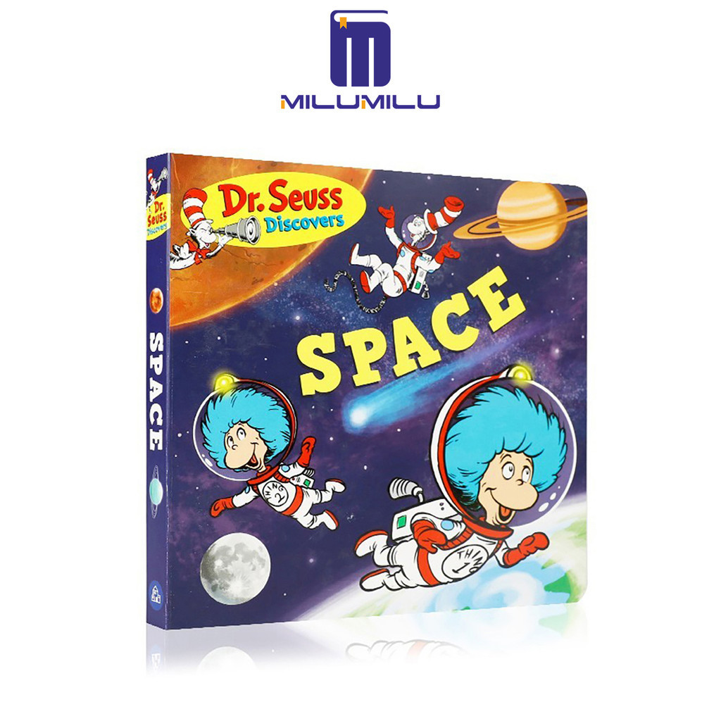 Milu Dr Seuss Discovers Space Board Book Picture Book Original English ...
