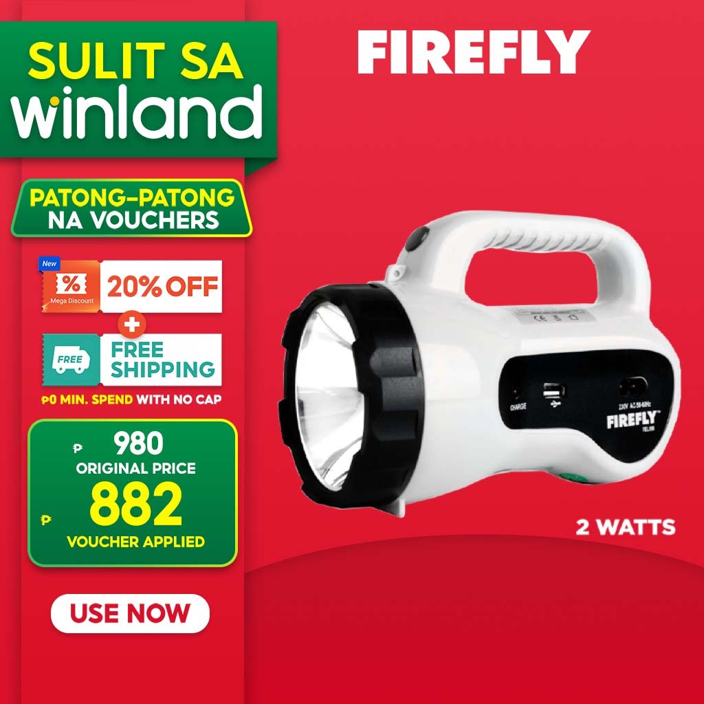 Firefly by Winland Powerful Torch Emergency Light Lamp with USB Mobile ...