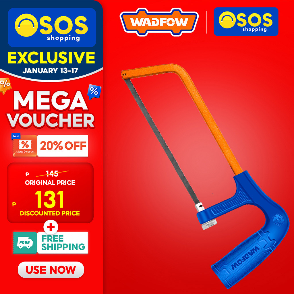 Wadfow Mini Hacksaw Frame Lagari With Blade 6"/150Mm WHF2103 / WHF2105 ...