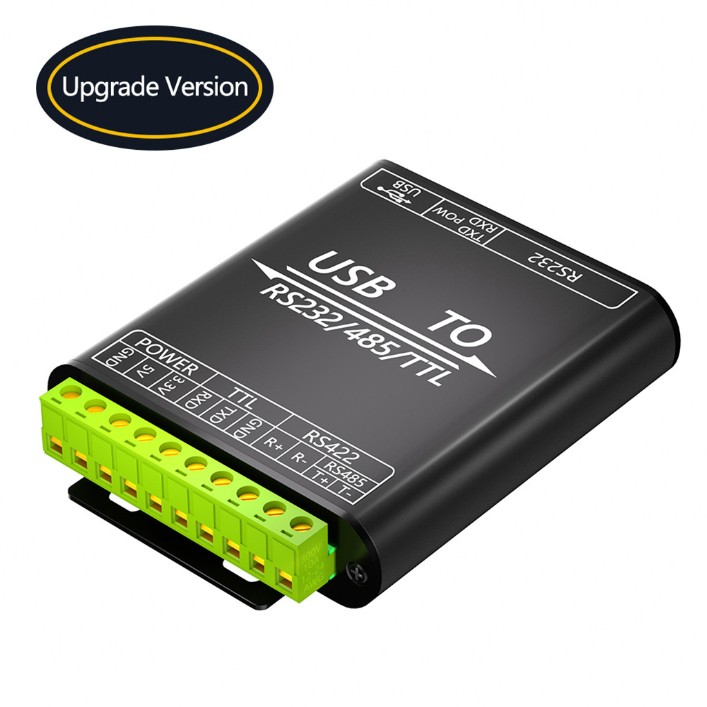 【USB to RS232/485/422/TTL Converter with CP2102 Chip Industrial Grade Isolated USB Adapter TTL S ...