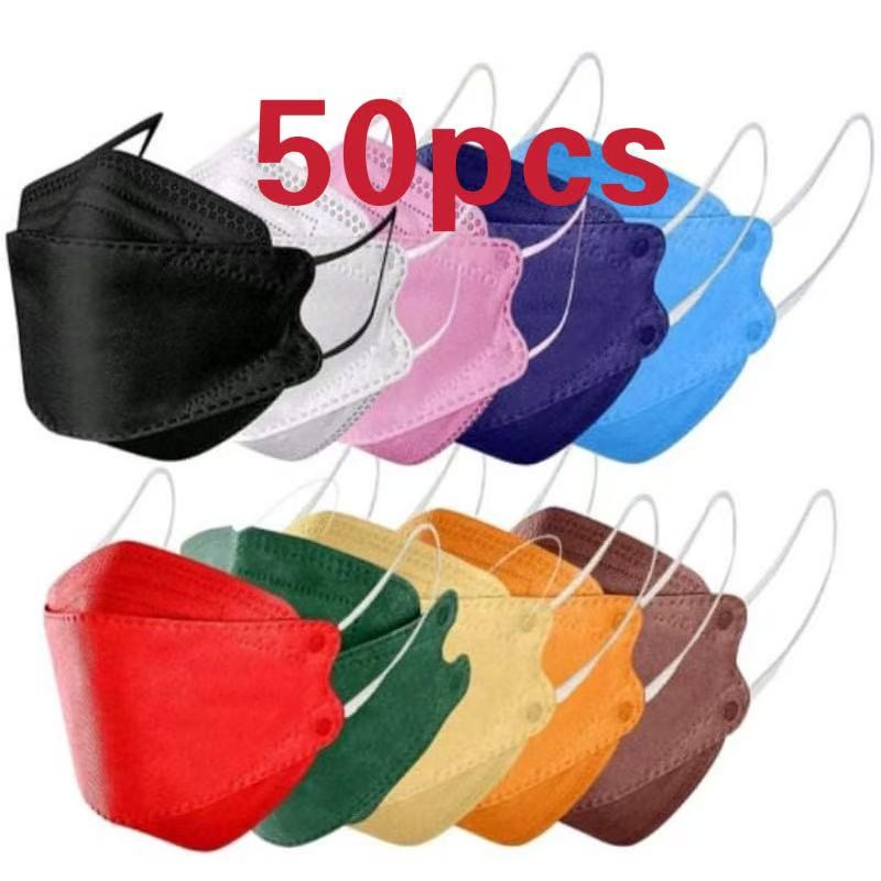 COD 50PCS 3D KF94 MASK Korean Beauty FACE MASK Face-lifting Butterfly ...