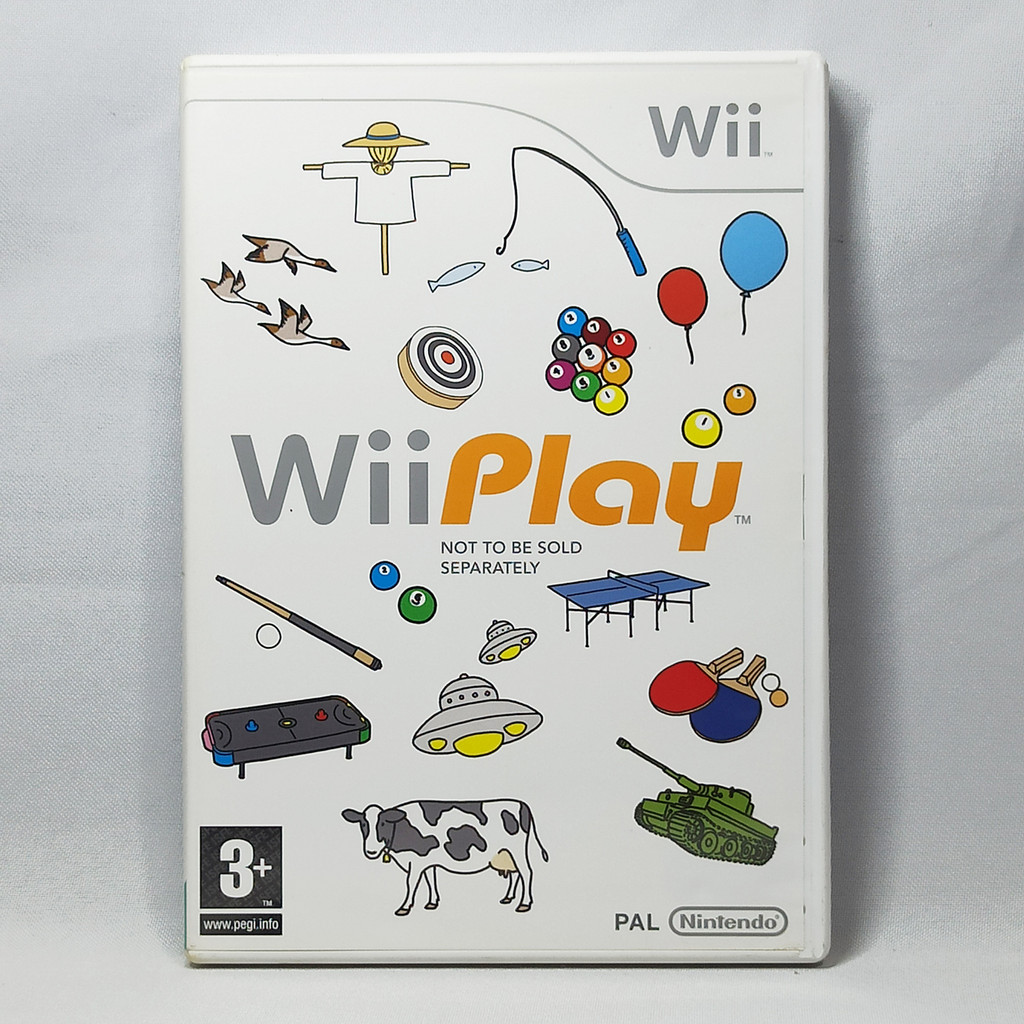 Wii Play - Wii Nintendo Video Game - PAL REGION ONLY - (Used Condition ...