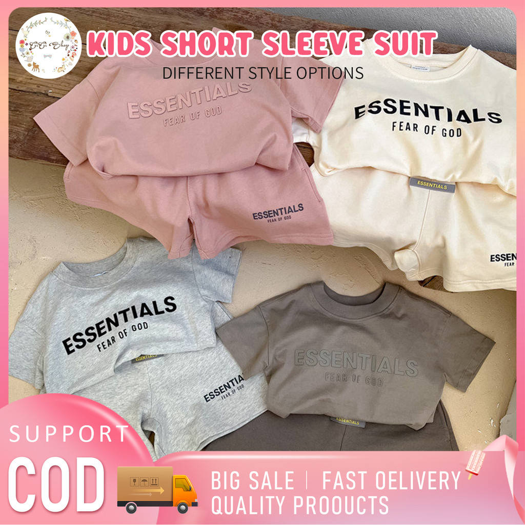 CiCi Korean Kids Boy Girl Tshirt Shorts Set Pajama Terno Baby Boy ...
